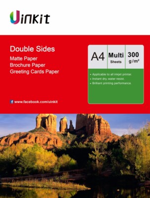 A4 Super Thick Double Sides Matte Photo Paper Heavy Thick Inkjet Paper ...