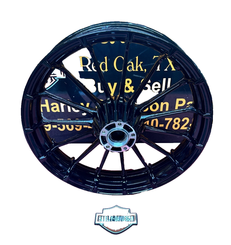 Harley Touring Front Talon Rim 09 -23 Vivid Black Wheel MAG 19X3.5 | eBay