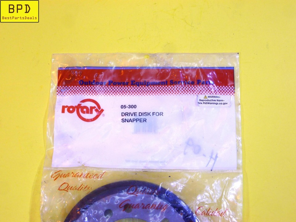 1x Drive Disc For Snapper Mowers #300 OEM ROTARY 05-300 | eBay