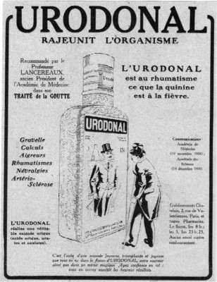 URODONAL _ rajeunit l'organisme *** 1919 - pub. (14 x 18) // a062 | eBay
