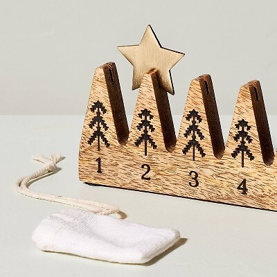 Horizontal Wood Christmas Advent Calendar - Hearth & Hand with Magnolia ...