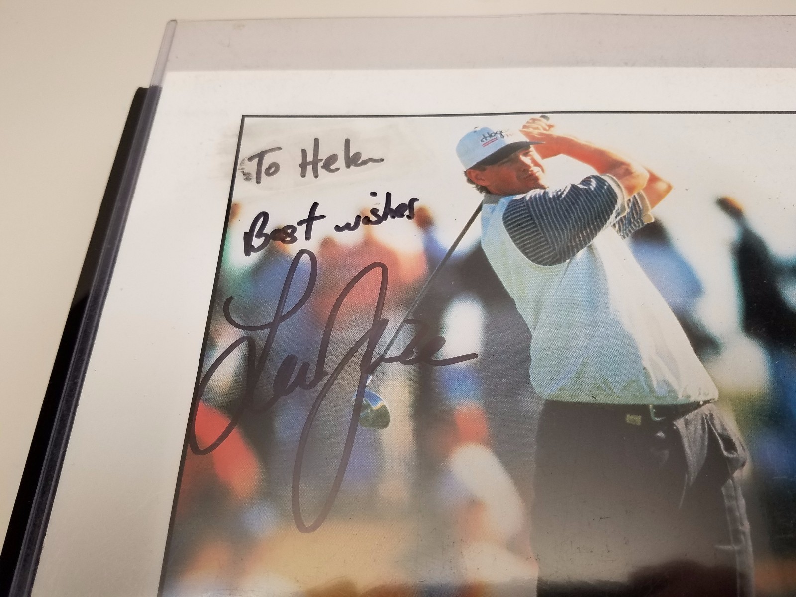 Lee Janzen Autograph JSA Cert L14615 | eBay