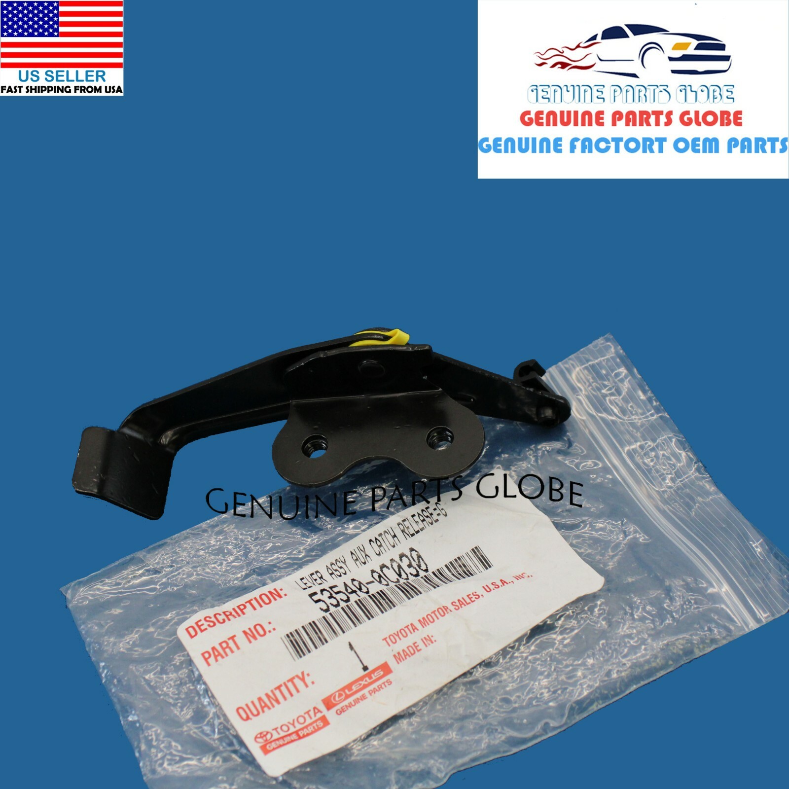 TOYOTA 535400C030 Genuine OEM Catch Lever for sale online | eBay