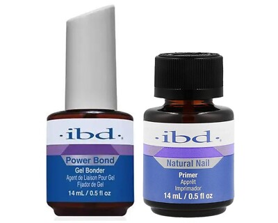 IBD - PowerBond (56501+) & Natural Nail Primer (60830+)- 0.5 oz each | eBay