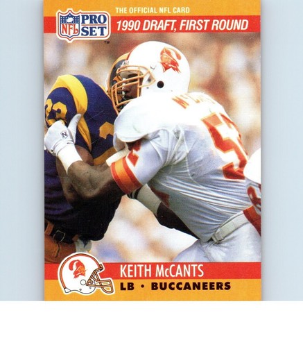 Keith McCants 672 1990 Pro Set NFL Football Trading Card | eBay