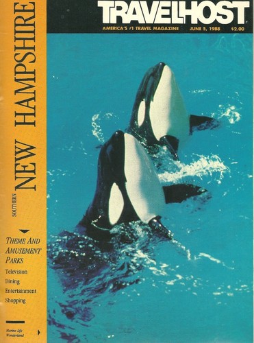 Travelhost New Hampshire Magazine June 5 1988 Theme & Amusement Parks ...