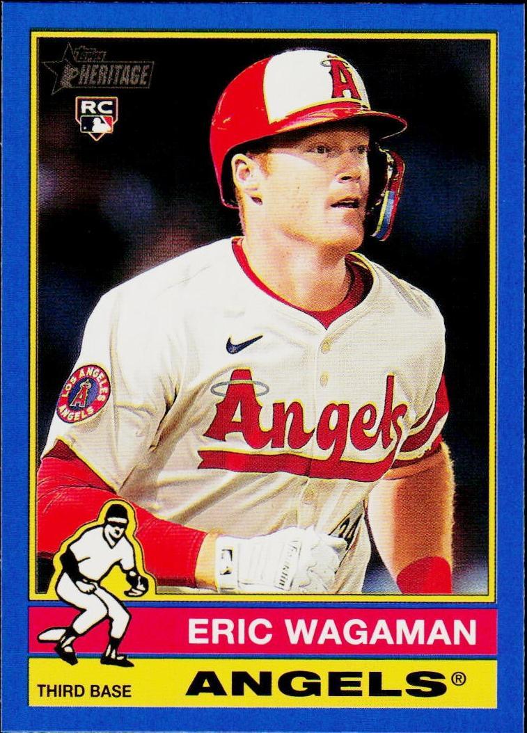 2025 Topps Heritage - Eric Wagaman #260 Dark Blue Border (RC) for sale ...