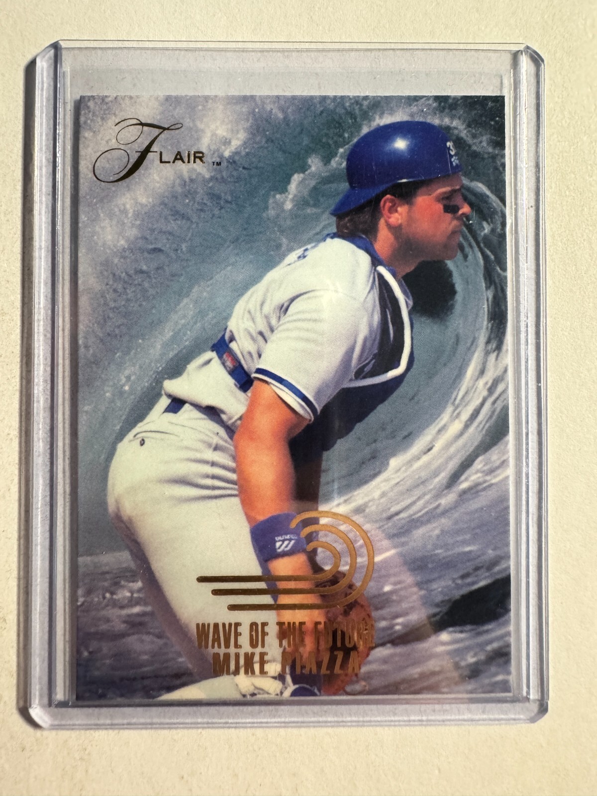 K168,971 - 1993 Flair Wave of the Future #12 Mike Piazza | eBay