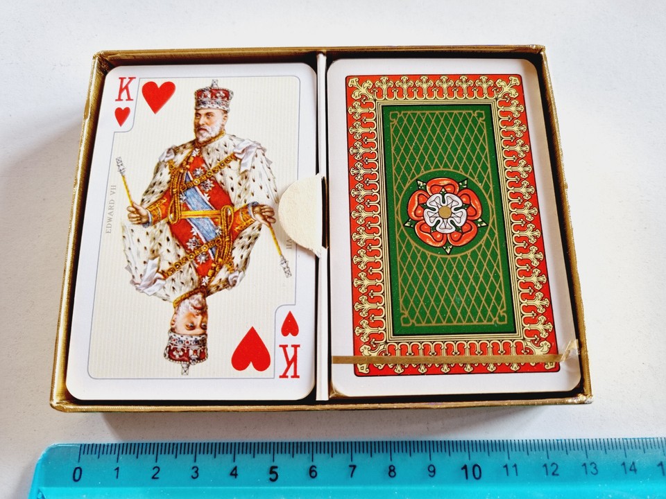 Tudor Rose Piatnik Whist Rummy Vintage Original Playing Cards New | eBay