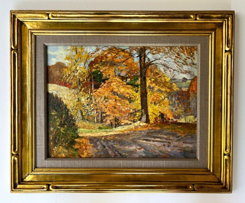 Autumnal Landscape with Hunter, Carl Martin Raschen 1882-1962, listed ...