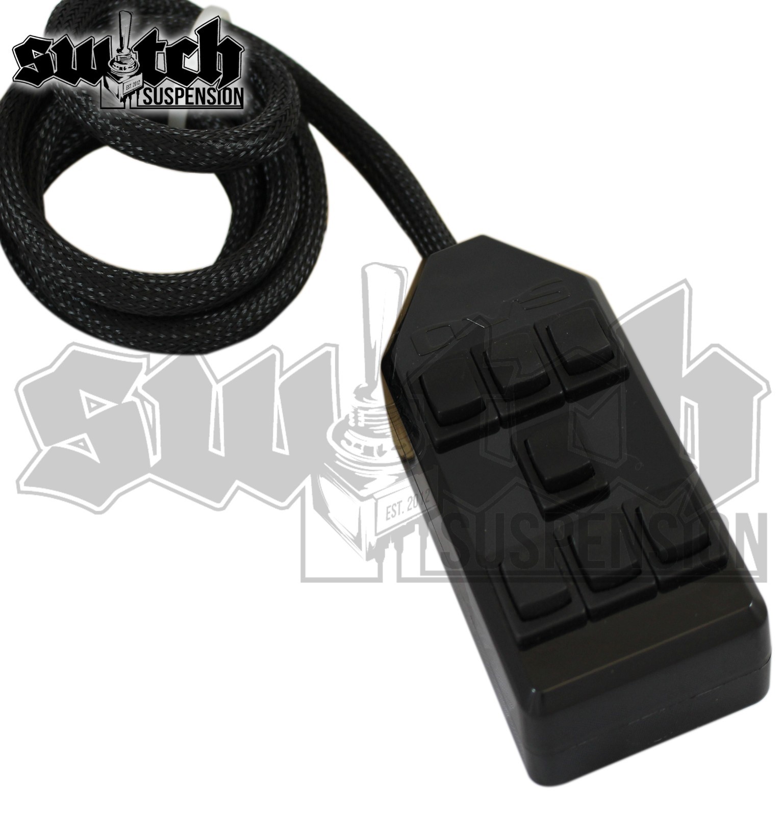AVS Black 7 Switch Box Rocker Air Suspension Controller 2day shipping ...