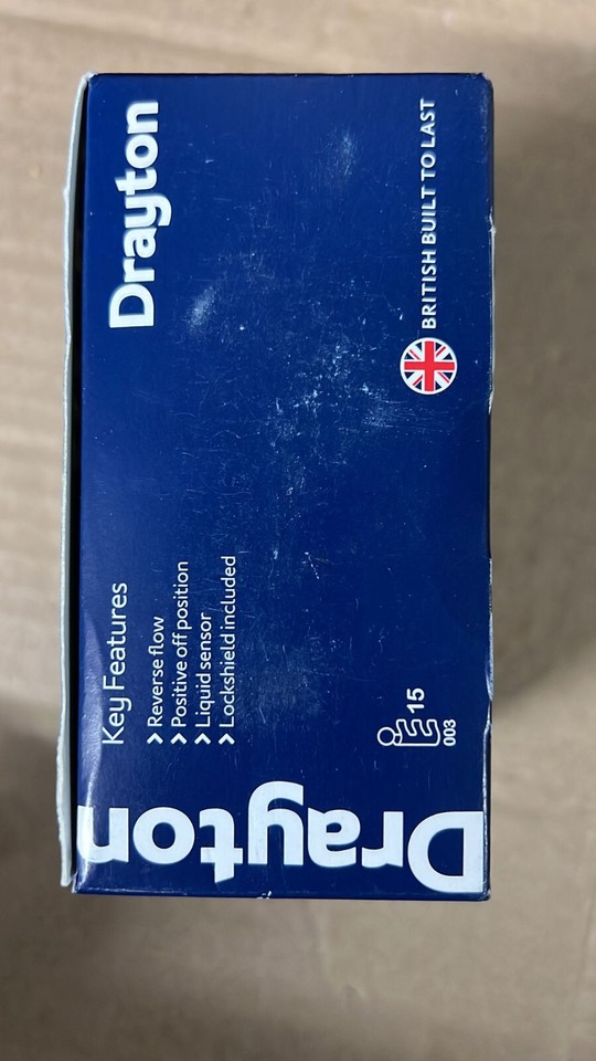 Drayton RT212 Thermostatic Radiator Valve with 15mm Angle + Matching ...