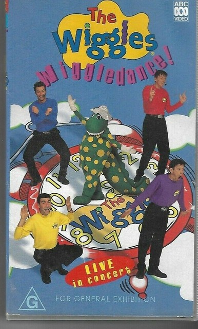 The Wiggles Wiggledance Live Concert ABC VHS PAL Video Tape 1990s Kids ...