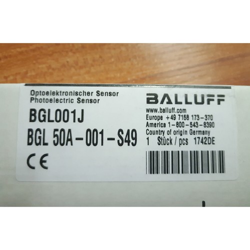 one New BALLUFF BGL 50A-001-S49 photoelectric sensor Free shipping | eBay