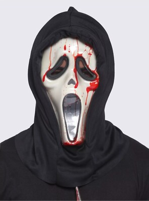 Scream Halloween Mask With Blood Pump New Ghostface Mask | eBay