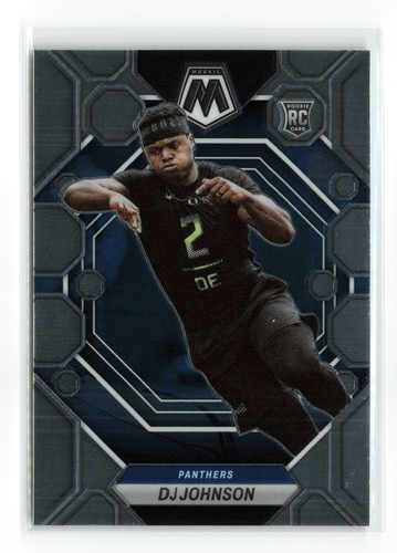 DJ JOHNSON #314 RC 2023 PANINI MOSAIC PANTHERS | eBay