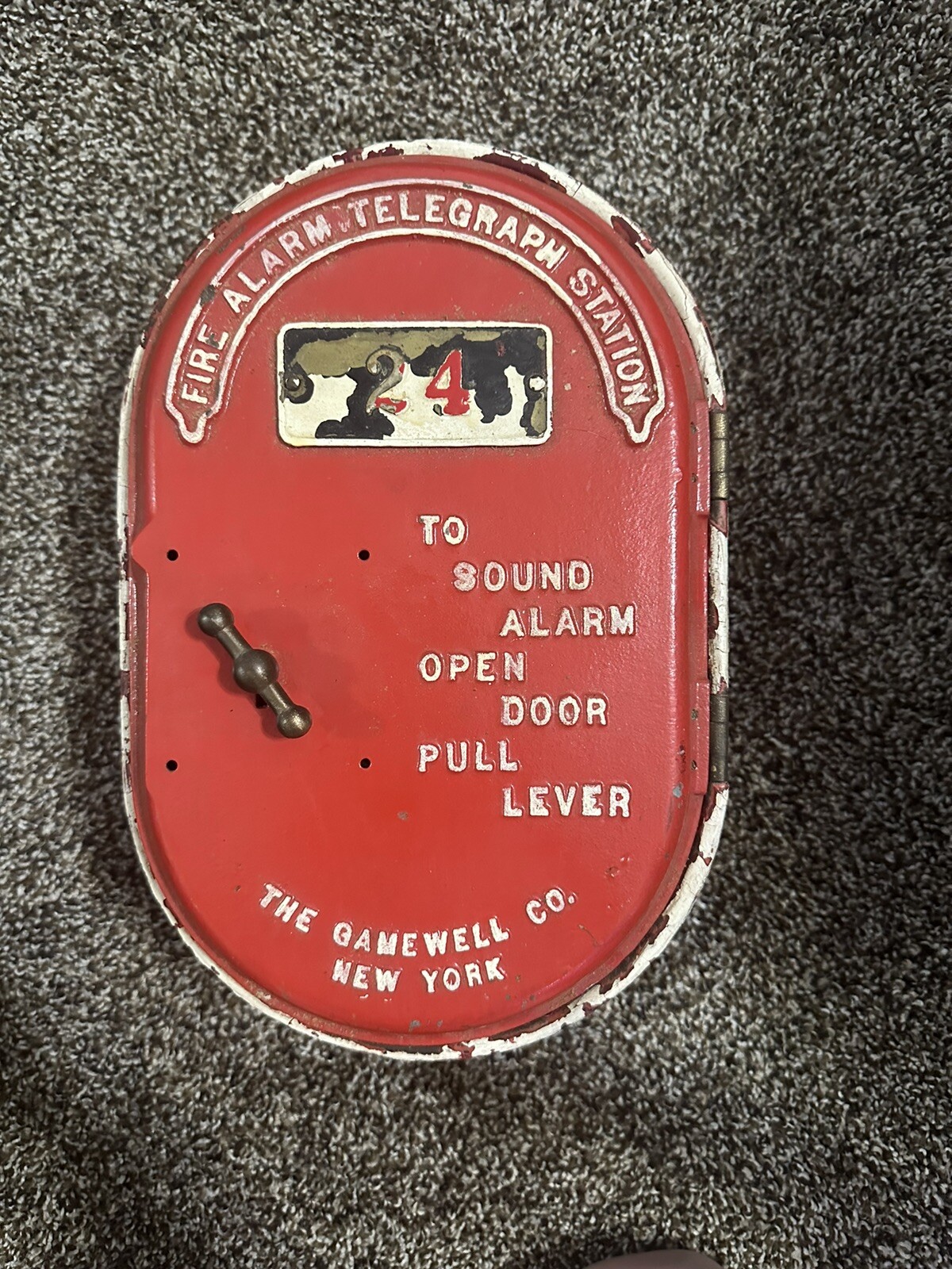 Gamewell - Fire Alarm Telegraph Station | eBay