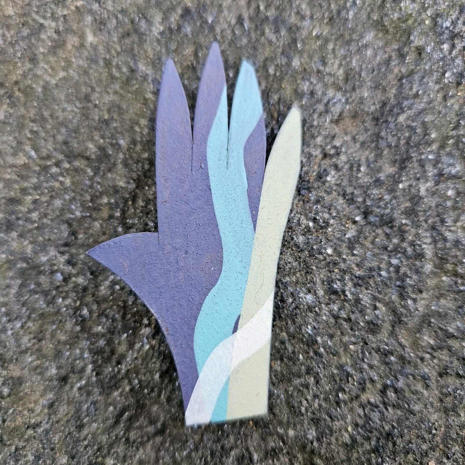 Vintage Ivan Barnett 1988 Helping Hands Pin /Brooch - Gem