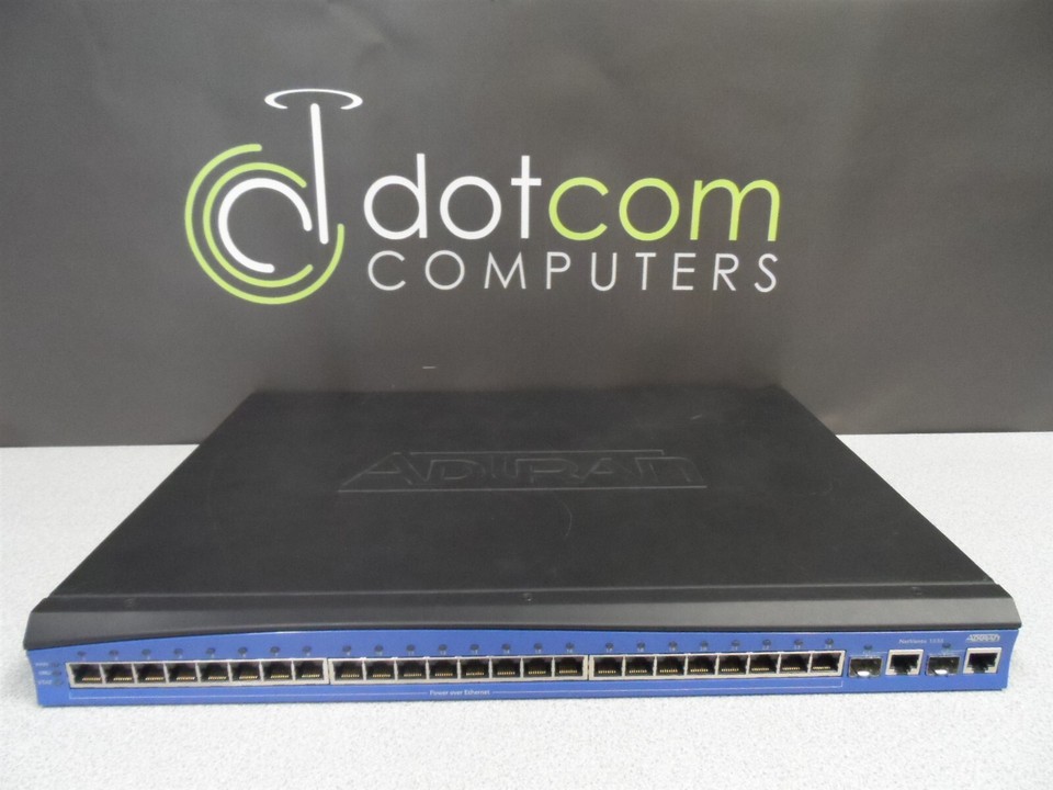 ADTRAN NetVanta 1335 POE Multiservice Router 1700525E2 Read Description ...