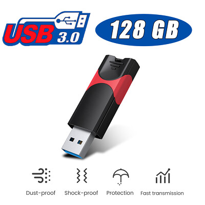 LOT 128GB USB 3.0 Flash Drive Memory Stick Retractable Thumb Pen Drive ...