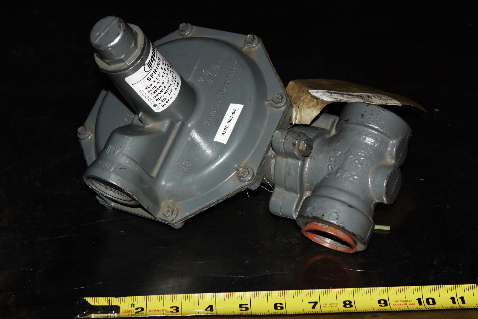 Equimeter Gas Pressure Regulator 1-1/4 npt 4520-083-06 | eBay