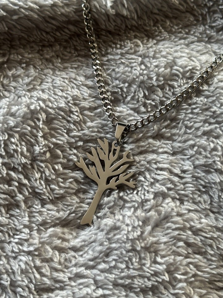 XXXTentacion Tree of Life/Poison Tree Pendant Necklace - Silver | eBay UK