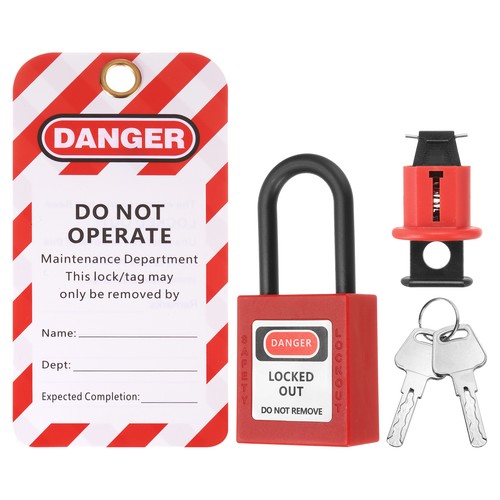 Circuit Breaker Lockout Tagout Kit Loto Pin Out with Lockout Tag ...