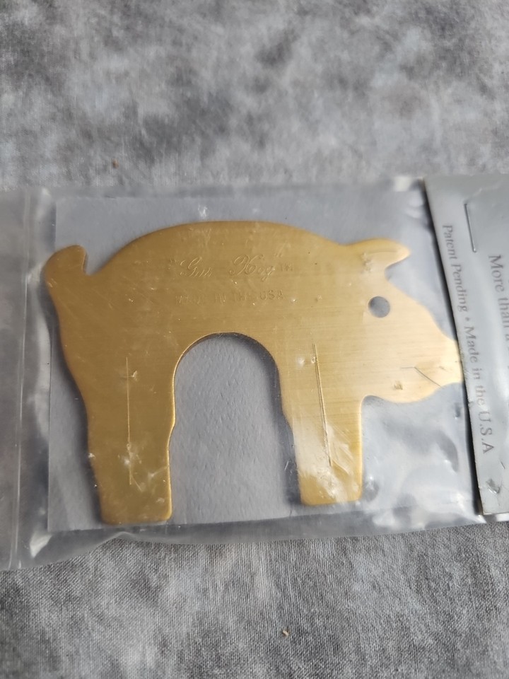 Gas Hog Keyring Harley Davidson Biker Key Chain Fuel Key Pig Figural ...