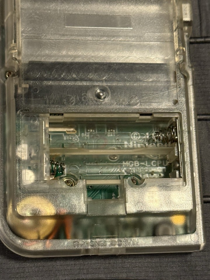 Nintendo Gameboy Pocket Clear/White DS Consoles & Games Lot! Tested ...