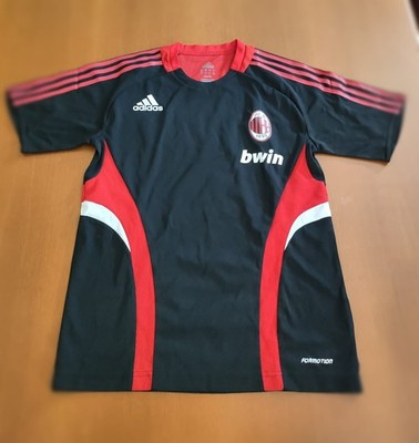 Maglia Ac Milan Calcio Allenamento Bwin Adidas 2008-2009 | eBay