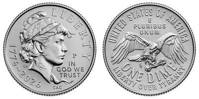 2026 P Mint 3 Roll Set - Nickel, Dime, and Half Dollar