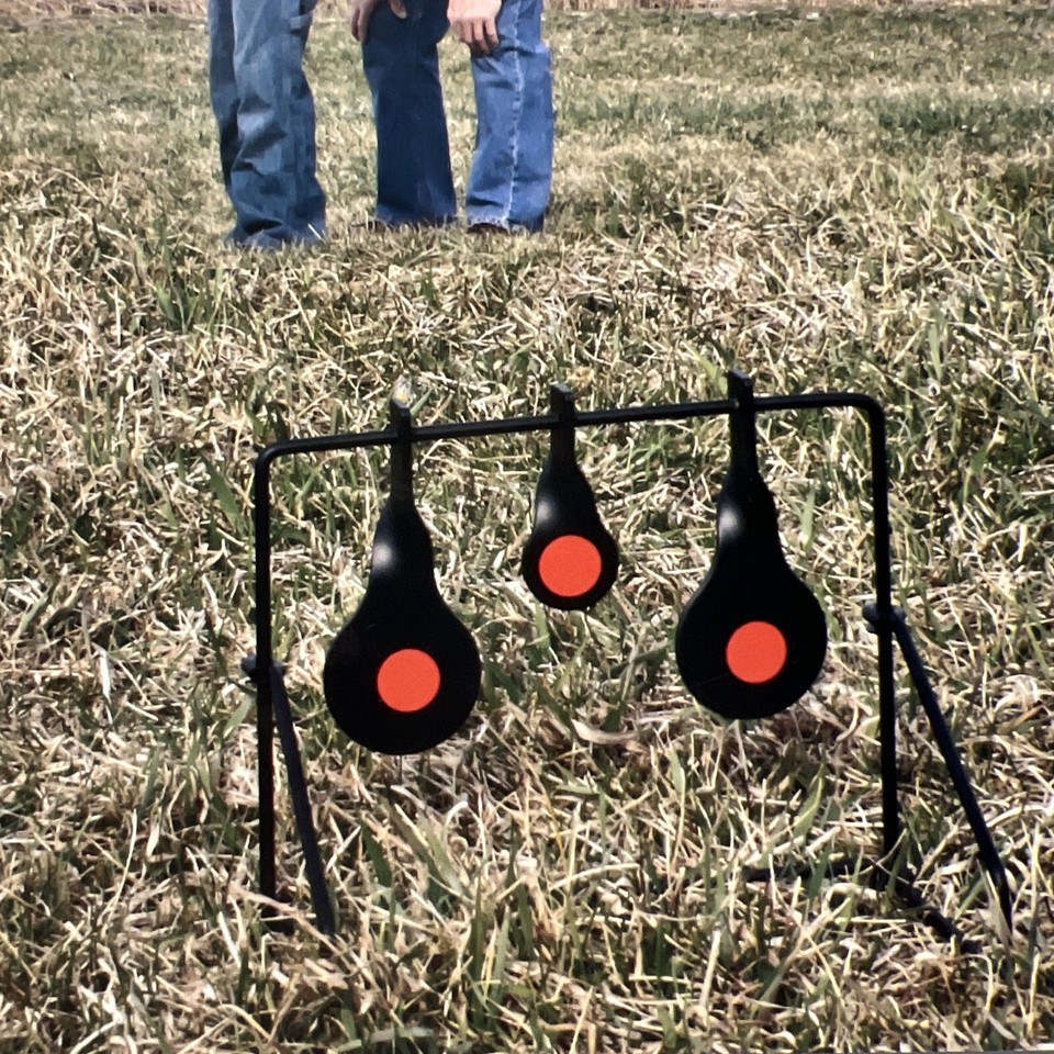 Winchester Triple Metal Target for .22 & Airguns Shooting Range Targets ...