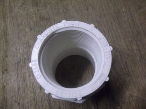 Charlotte PVC-1 B 21011-1/4 SCH-40 D2466 PCV Pipe Connector *FREE ...
