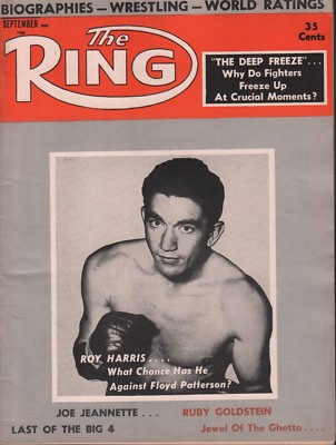 Roy Harris Ruby Goldstein The Ring September 1958 051518DBX2 | eBay