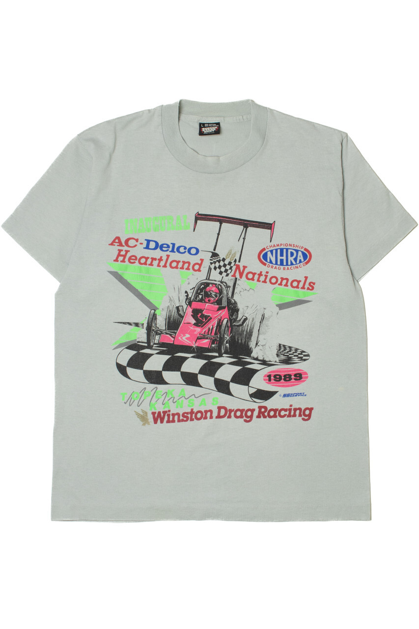 Vintage 1989 Inaugural NHRA Winston Drag Racing Natio… - Gem