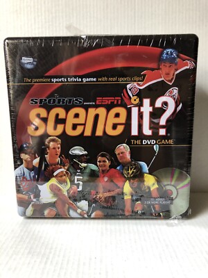 ESPN SPORTS SCENE IT ? The Premier Sports Trivia DVD Game - New Sealed ...