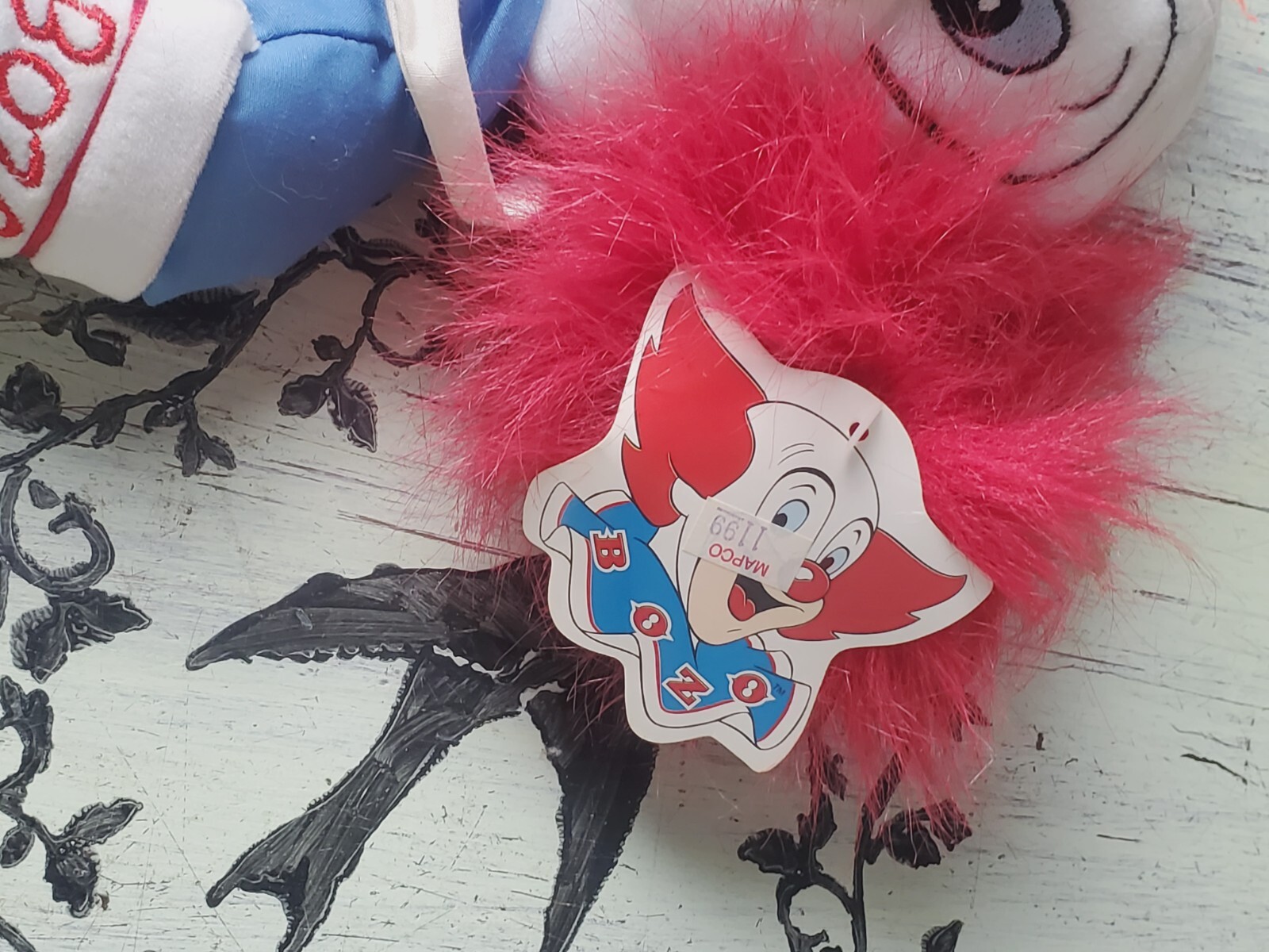 NM 18" Bozo the Clown (1999) A&A Plush Co Hand Puppet with original tag ...