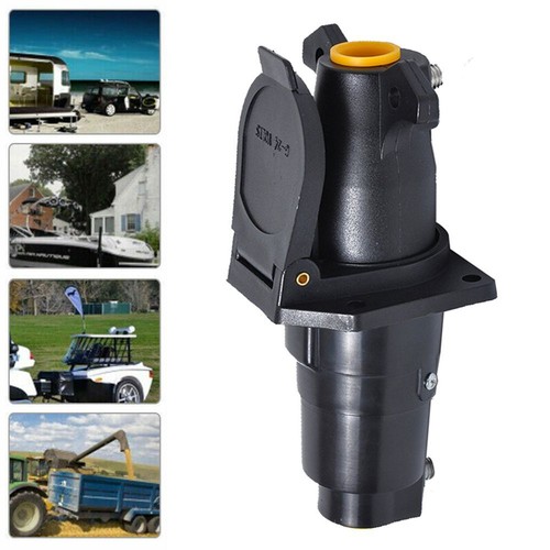 Connector Socket Heavy Duty Aluminium Alloy Towing Plug Wiring Electric ...
