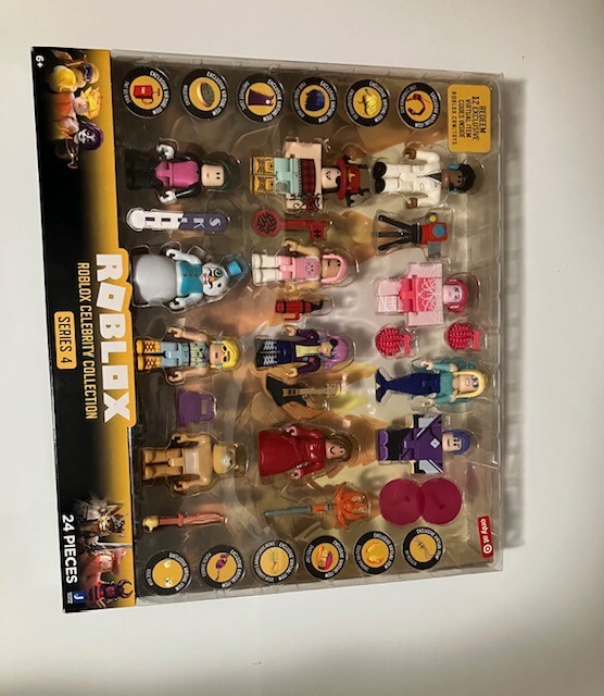 Jazwares Roblox Series 4 Celebrity Collection Action Figure 24 Pieces ...