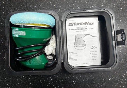 Turtle Wax Orbital Car Polisher-Model 65000TW-6 Inch Diameter-Hard ...