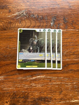 ONE PIECE - Professor Clover - OP09 R PLAYSET NM | eBay Australia