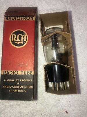 RCA 6A6 TUBE AUDIO RECEIVER RADIO SINGLE New Old Stock | eBay