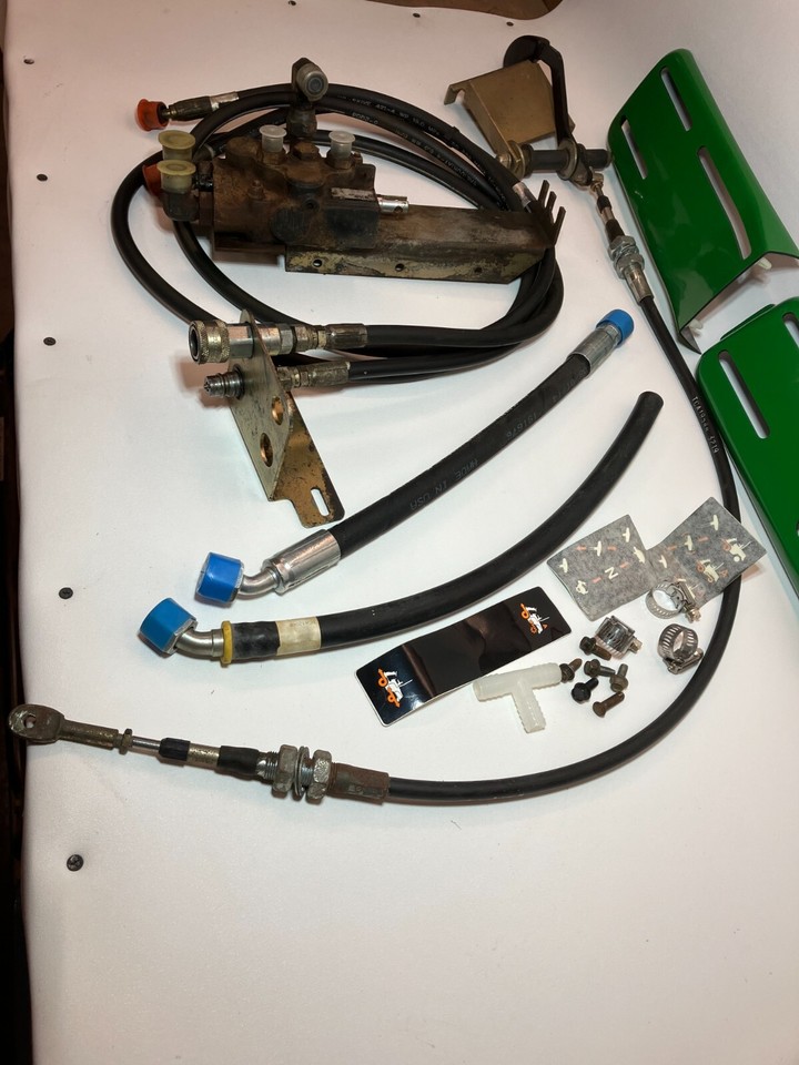 John Deere 1420 1445 1545 Front Auxiliary Single Hydraulic Kit TCB10634 ...