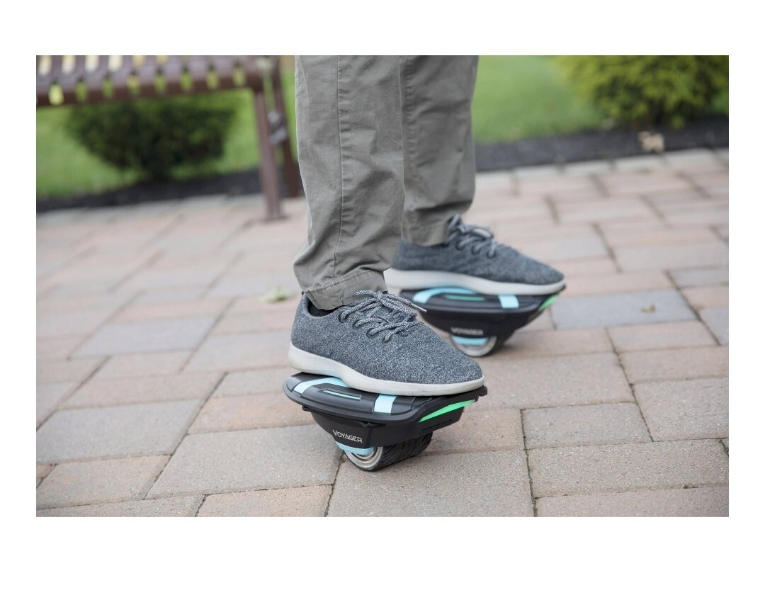 Voyager Space Shoes Powered Ride On Hover Skates for Kids Adults Blue ...