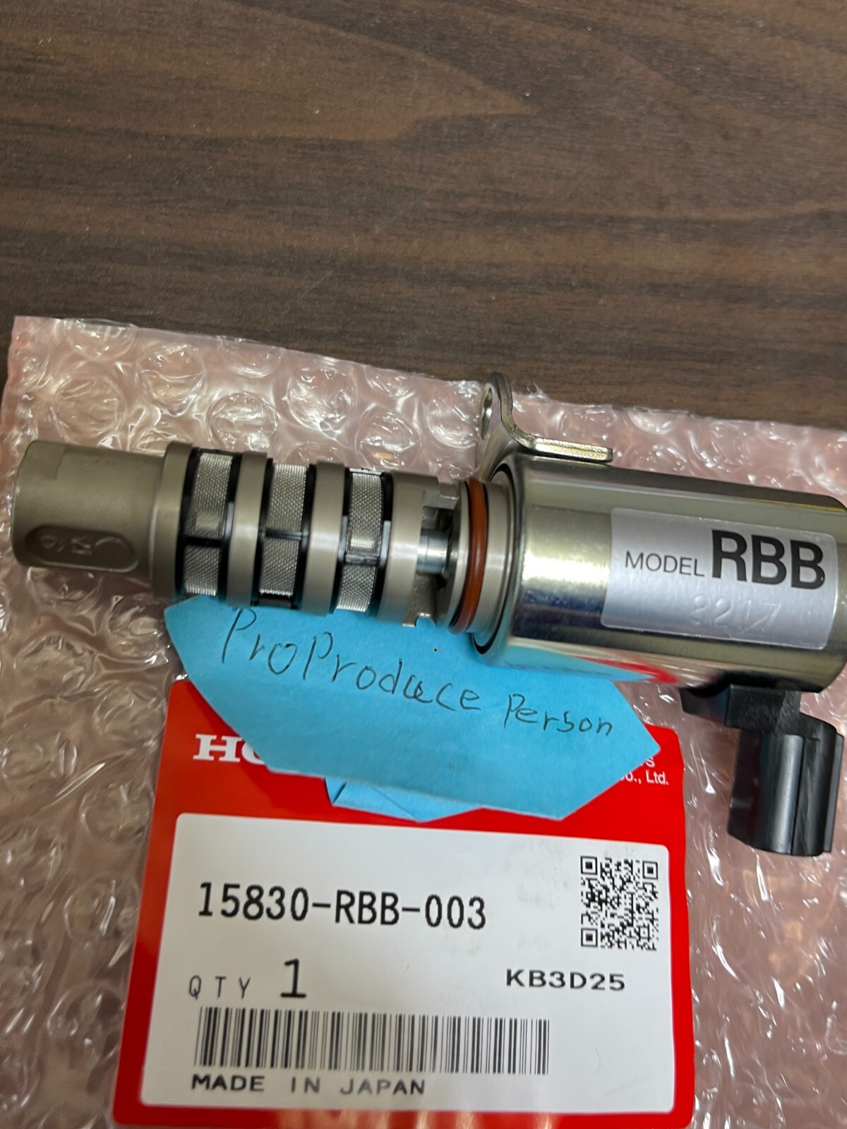 Genuine Honda Acura RSX TSX VTC Oil Control Valve 15830-RBB-003 OEM | eBay