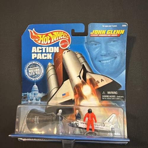 Hot Wheels Nasa Space Shuttle Action Pack John Glenn 1998 C76 | eBay