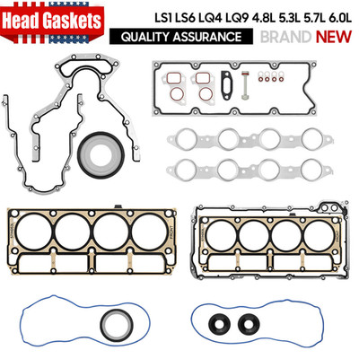 LS Gasket Set Kit LS9 Head Gaskets for LS1/LS6/LQ4/LQ9/GEN III/4.8/5.3 ...