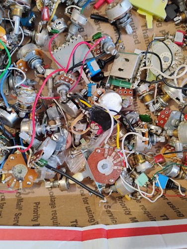 Mixed Lot Of Guitar Electrical Components And Parts | eBay