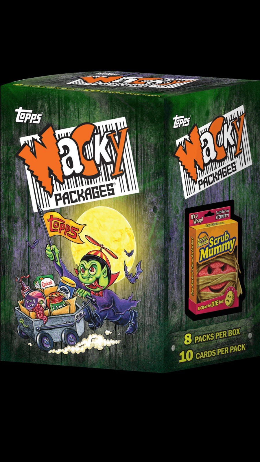 WACKY PACKAGES HALLOWEEN EDITION 8-PACK BLASTER BOX (TOPPS 2025) | eBay