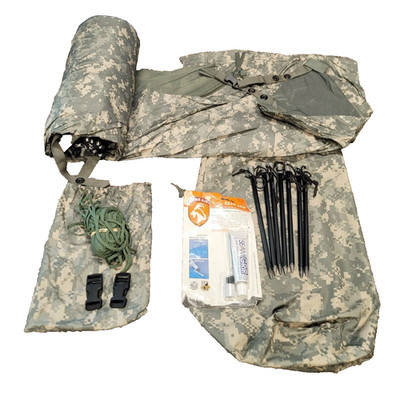 Military ICS Improved Combat Shelter Digital Camo Tent Camping Hiking ...
